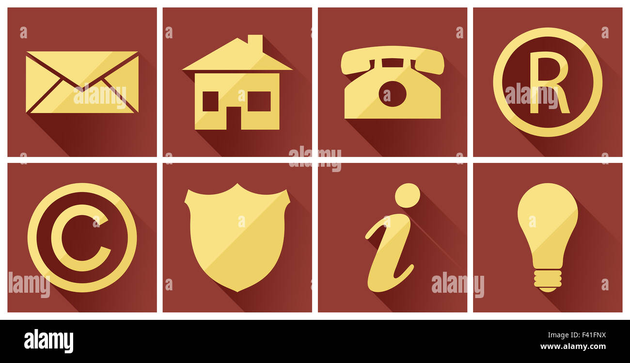 Icons modern hi-res stock photography and images - Alamy
