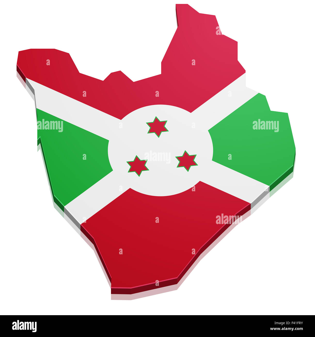 Burundi map hi-res stock photography and images - Alamy