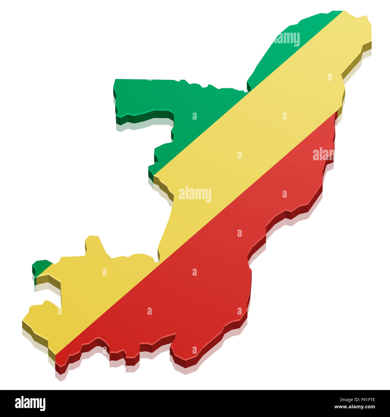 Congo map hi-res stock photography and images - Alamy