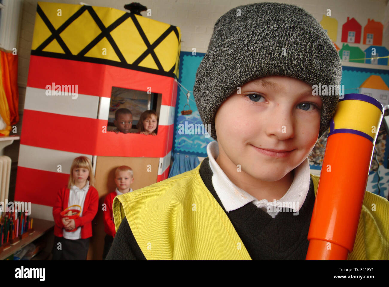Infant school pupils role playing using role play zones as Chinese ...
