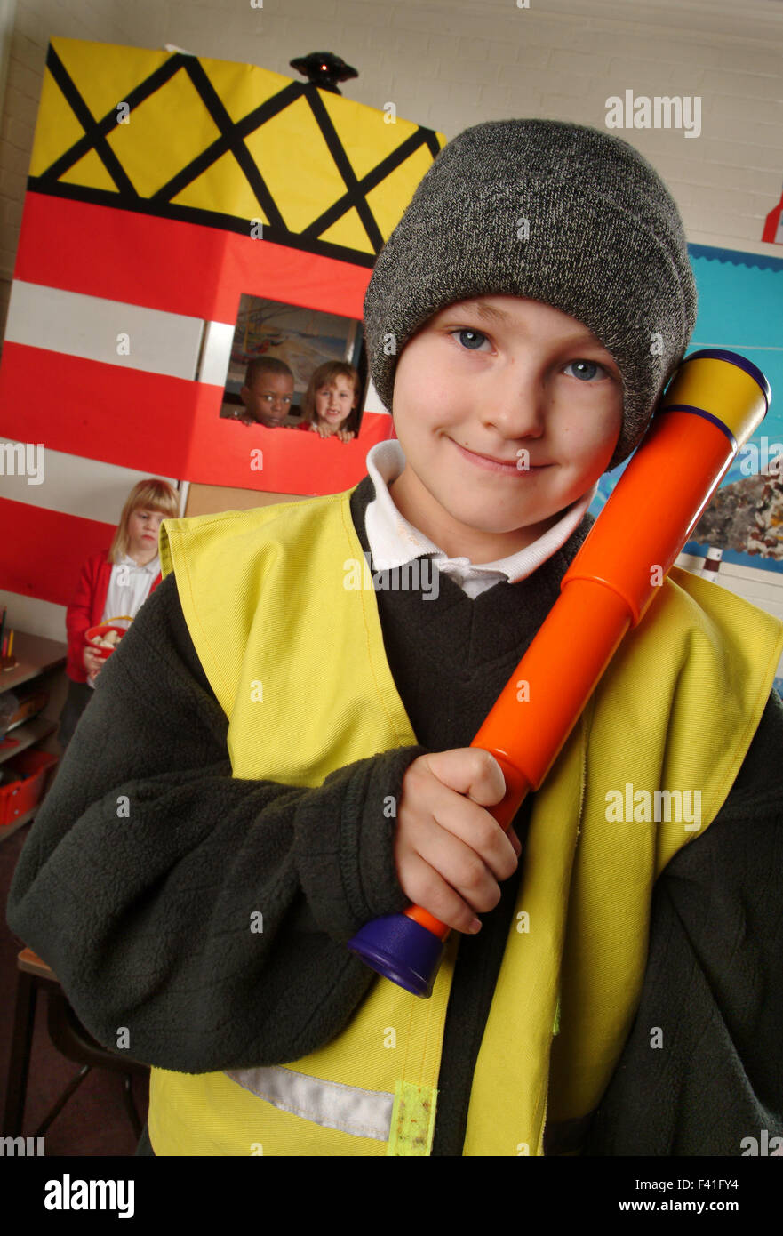 Infant school pupils role playing using role play zones as Chinese ...