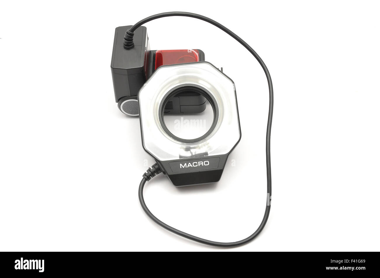 Detailed but simple image of ring flash Stock Photo - Alamy