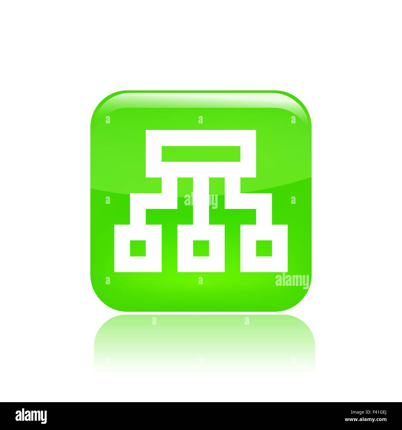 Vector illustration of single pixel icon Stock Photo - Alamy