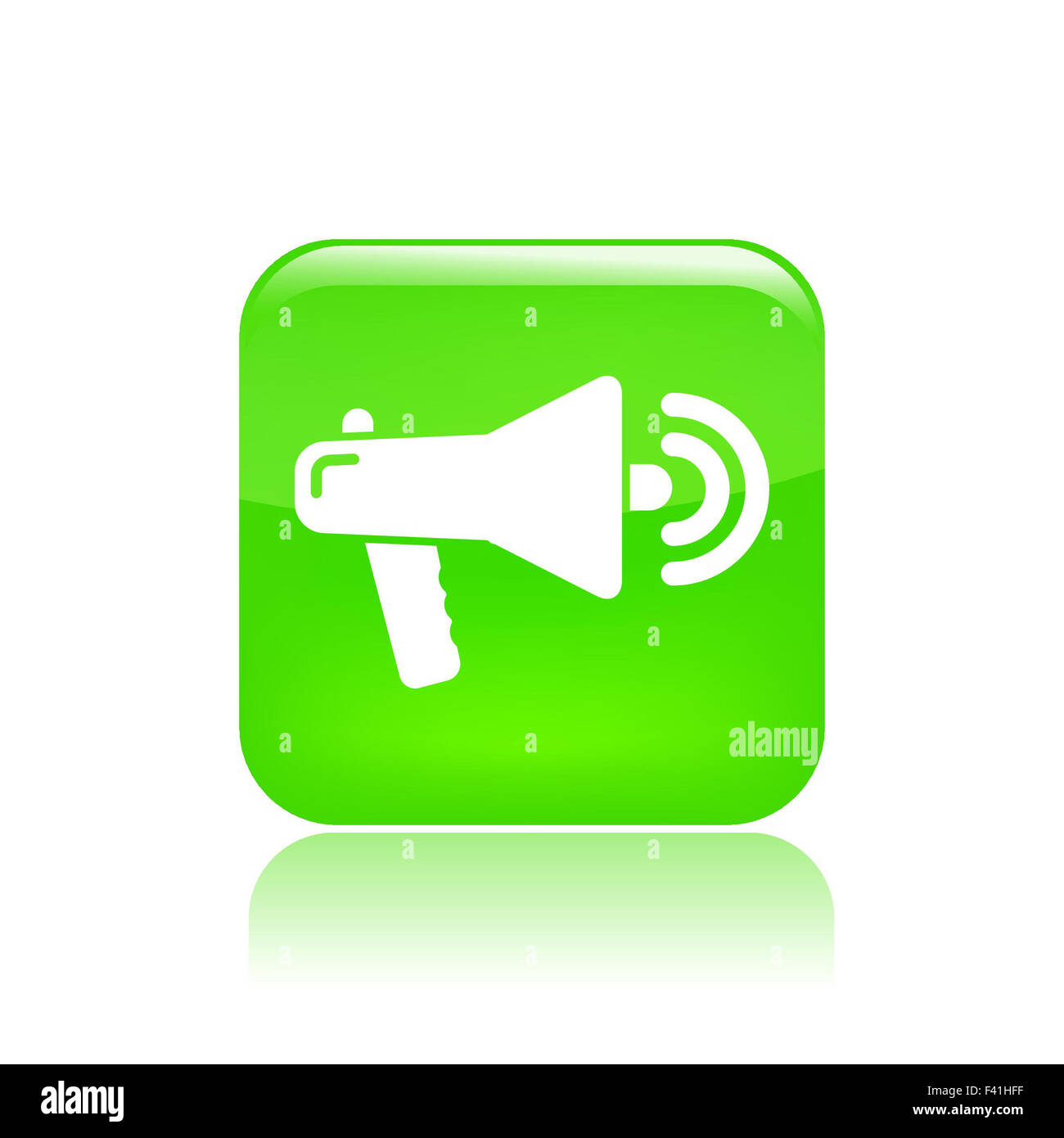 Megaphone icon hi-res stock photography and images - Alamy