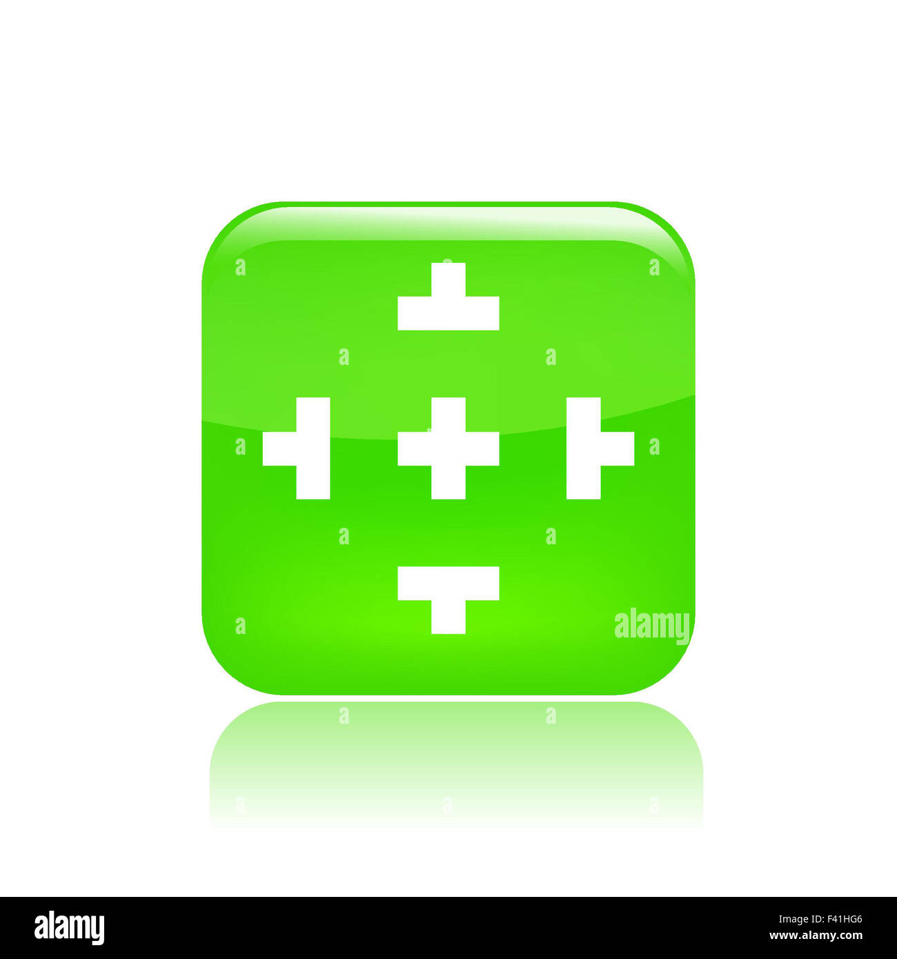 Vector illustration of pixel computer icon Stock Photo - Alamy