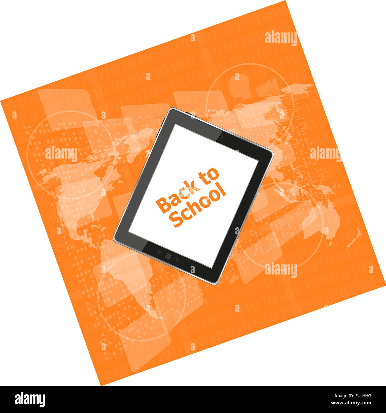 Monitor back view Cut Out Stock Images & Pictures - Alamy