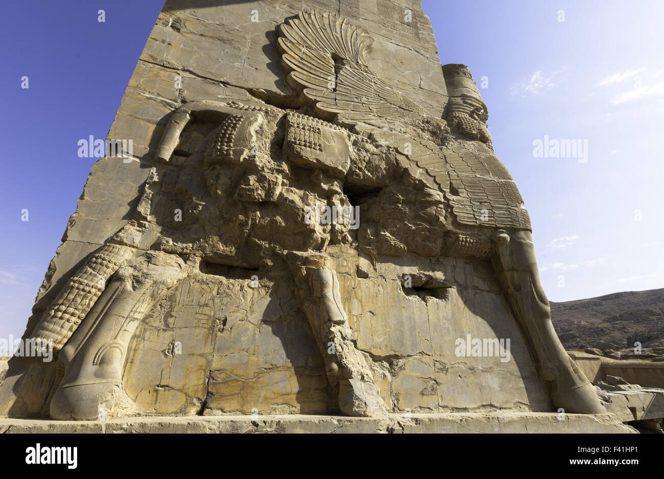 Persepolis terrace hi-res stock photography and images - Alamy