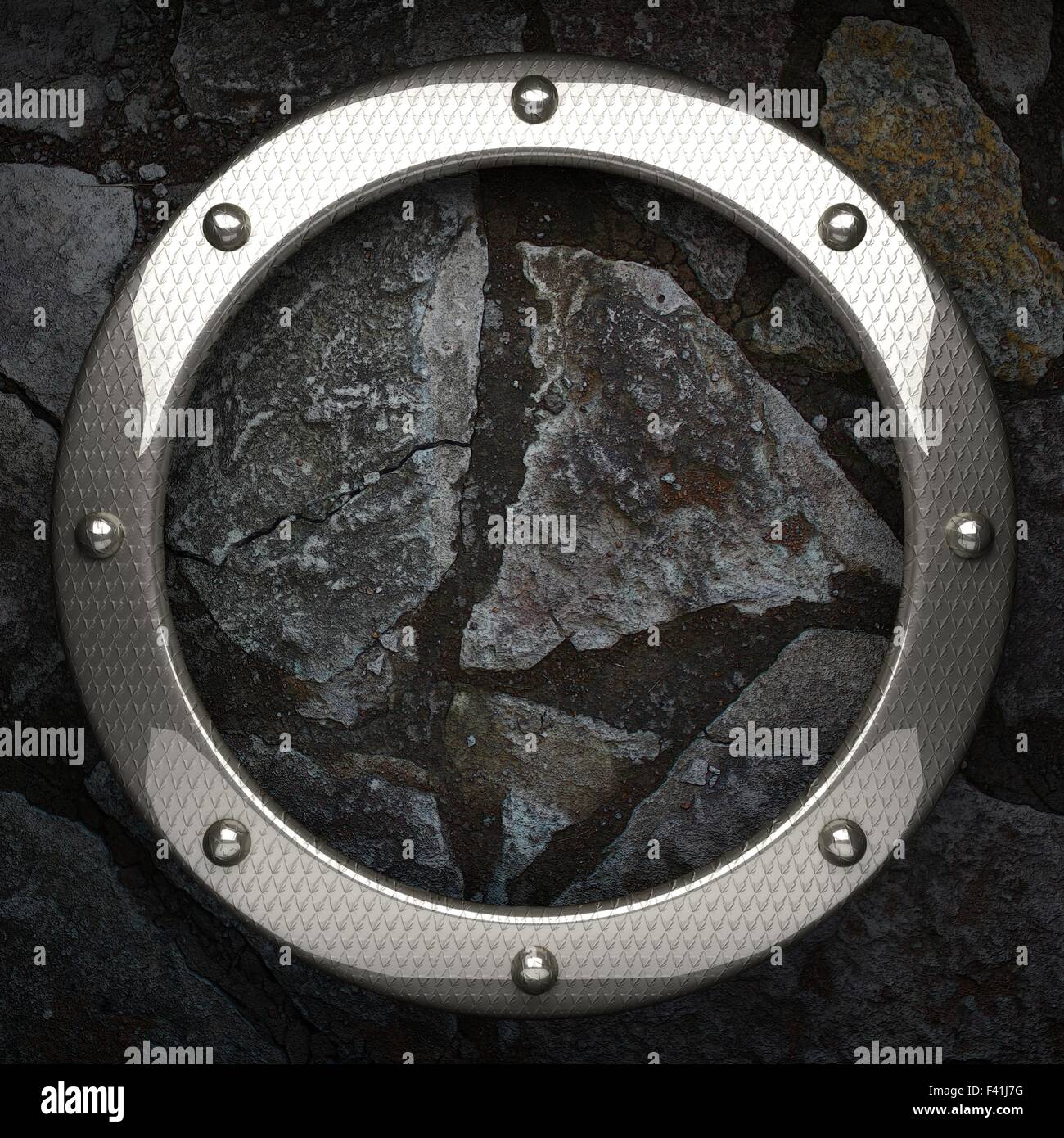 metal and stone background Stock Photo - Alamy