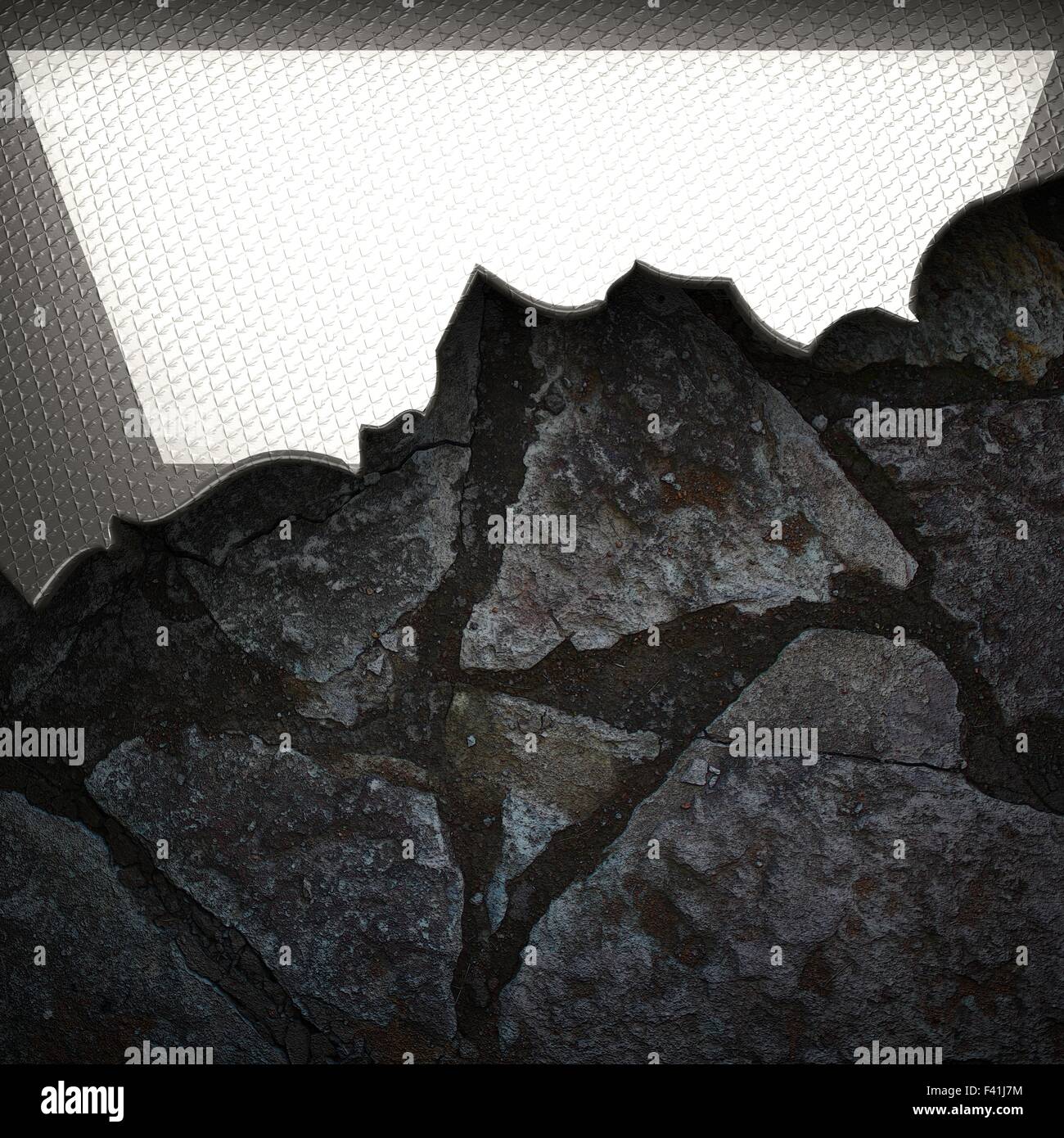 metal and stone background Stock Photo - Alamy