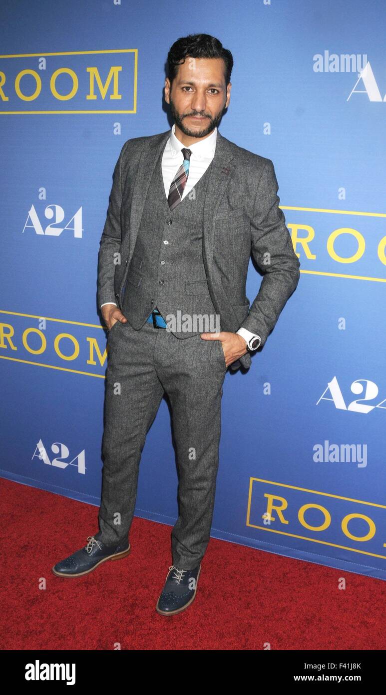 Los Angeles, California, USA. 13th Oct, 2015. Actor CAS ANVAR at the ...