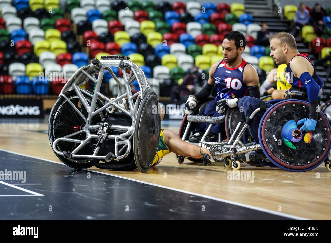 Wheel chair rugby team hi-res stock photography and images - Alamy