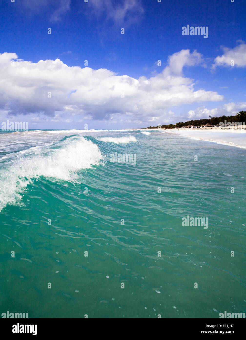 Cuba beach and sea view 02 Stock Photo - Alamy