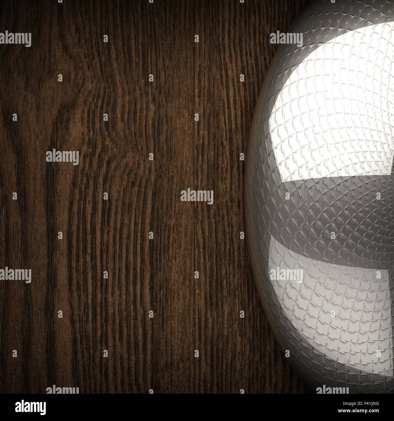 wooden background with metal element Stock Photo - Alamy