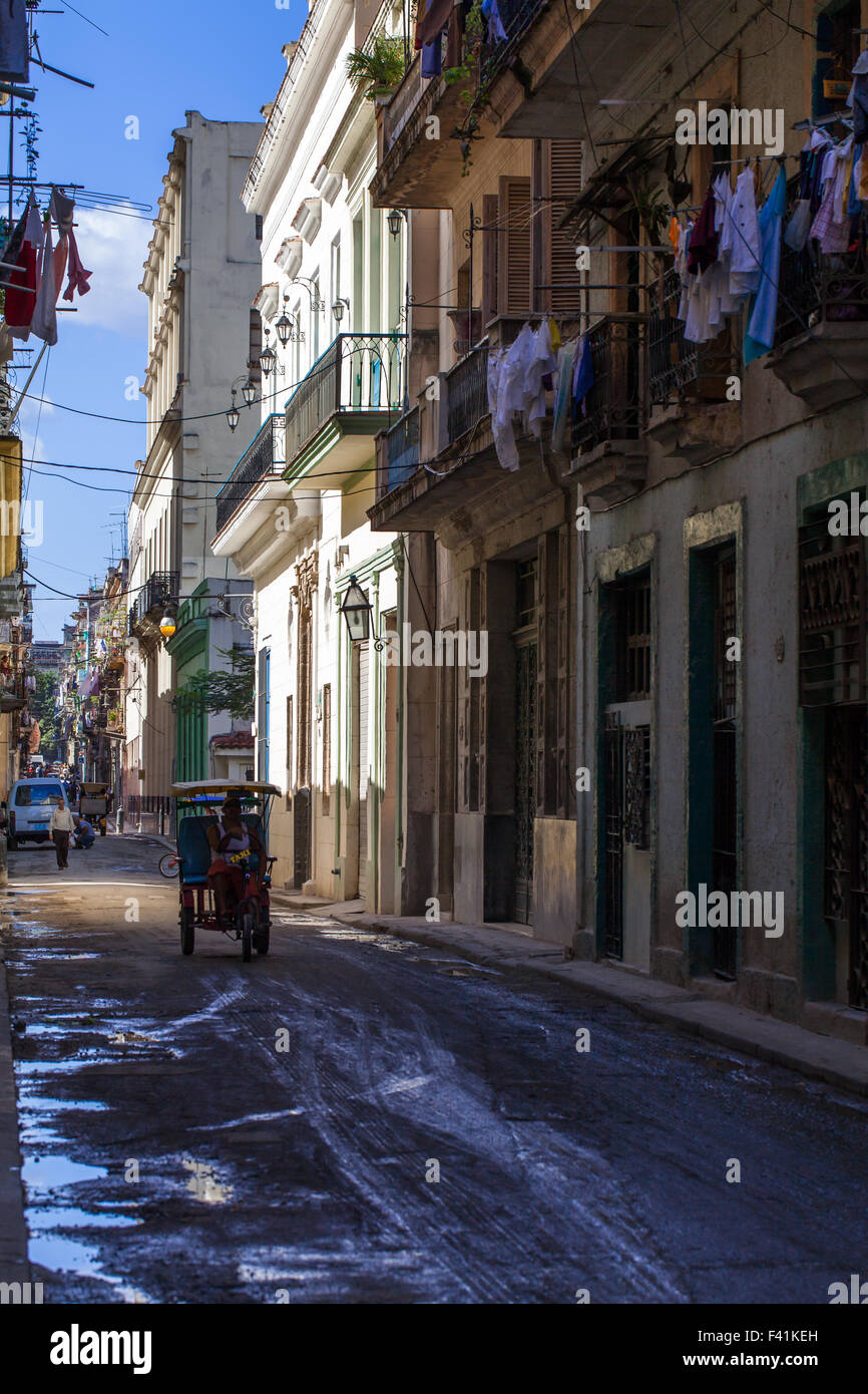 Caribbean Cuba Havana Street Life 3 Stock Photo - Alamy