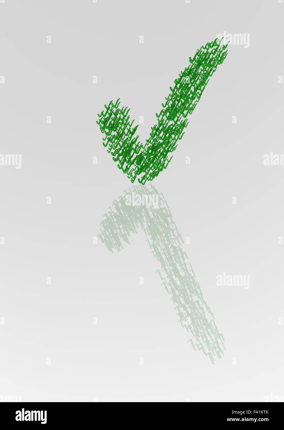 Check mark sign Stock Photo - Alamy