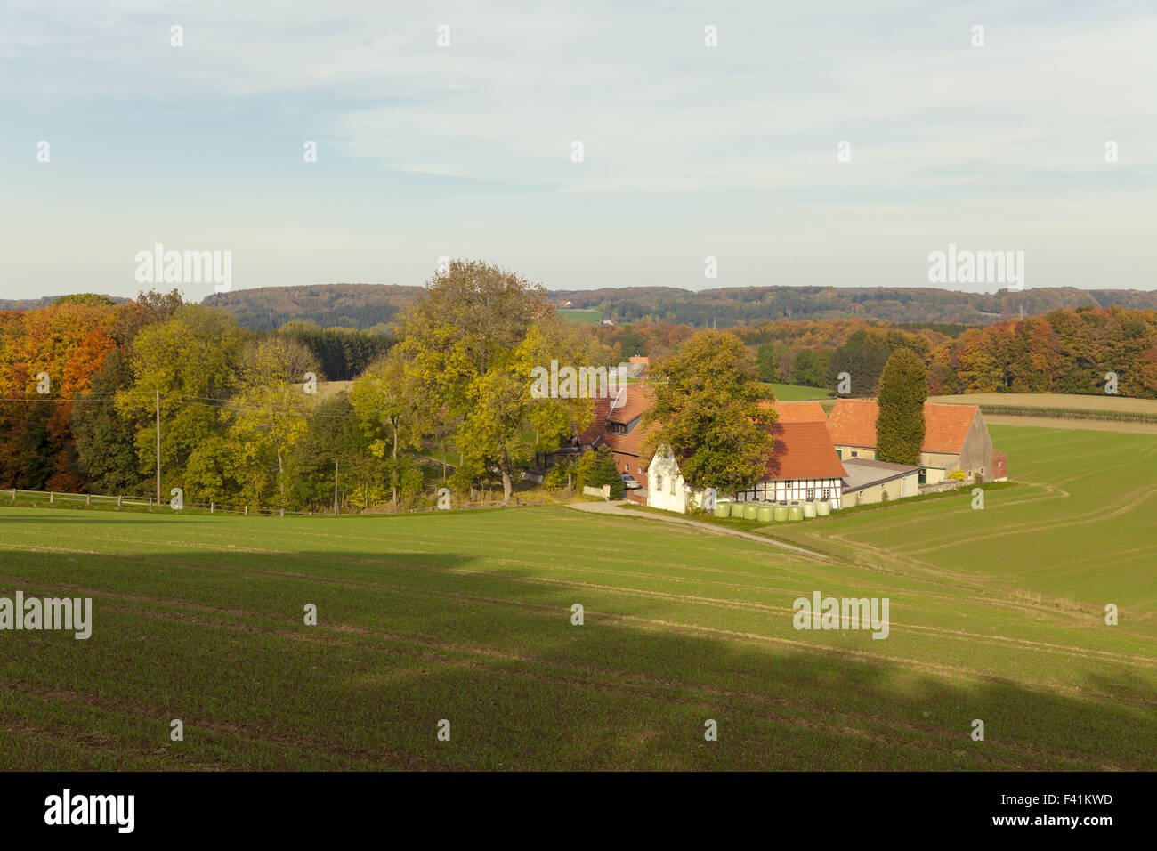Farm in Borgloh, Lower Saxony, Germany Stock Photo - Alamy