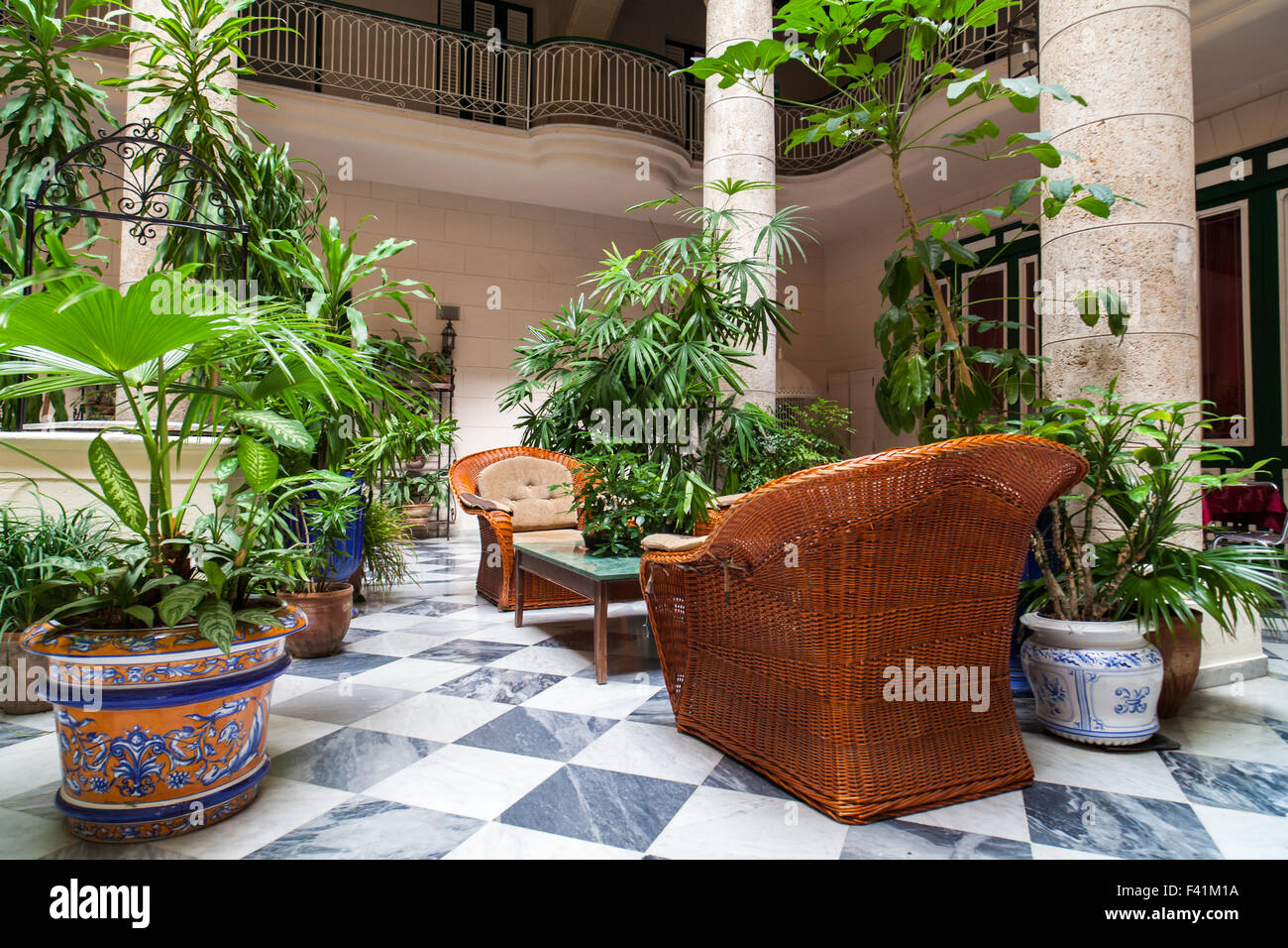 Caribbean Cuba Havana Interior Stock Photo - Alamy