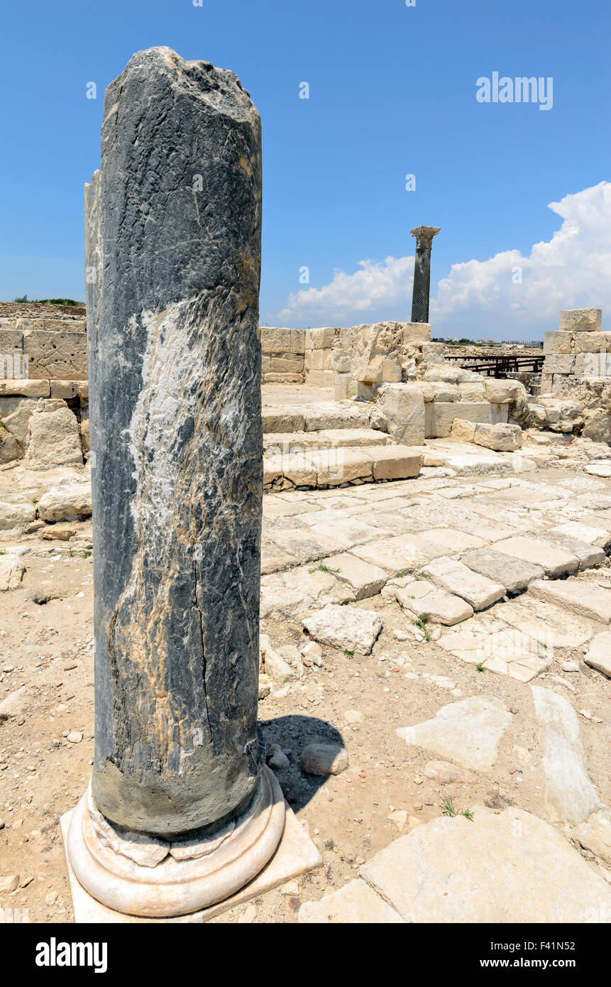 Ruins of ancient town on Cyprus Stock Photo - Alamy
