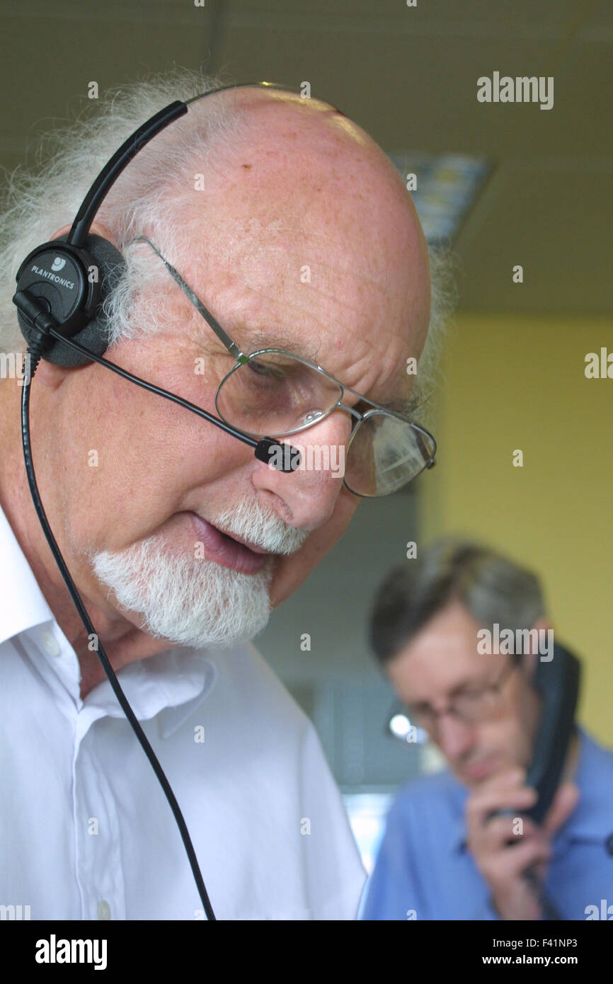 Call center uk worker hi-res stock photography and images - Alamy