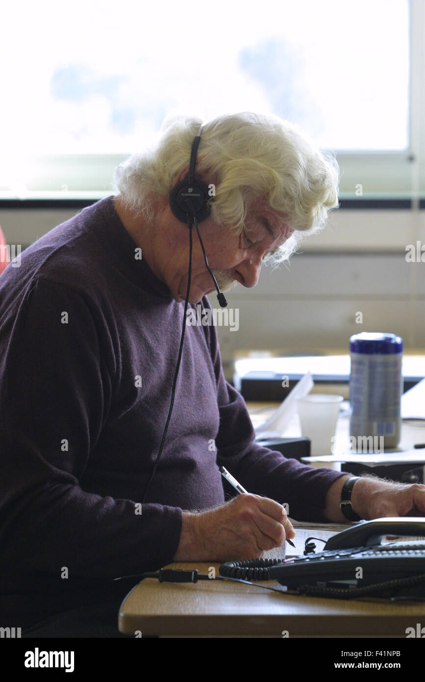 Call centre uk male hi-res stock photography and images - Alamy