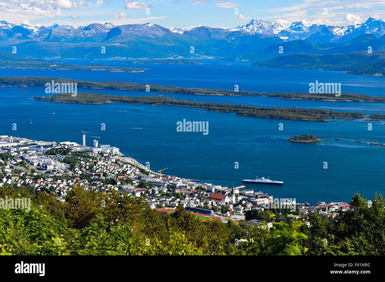 Molde city view hi-res stock photography and images - Alamy