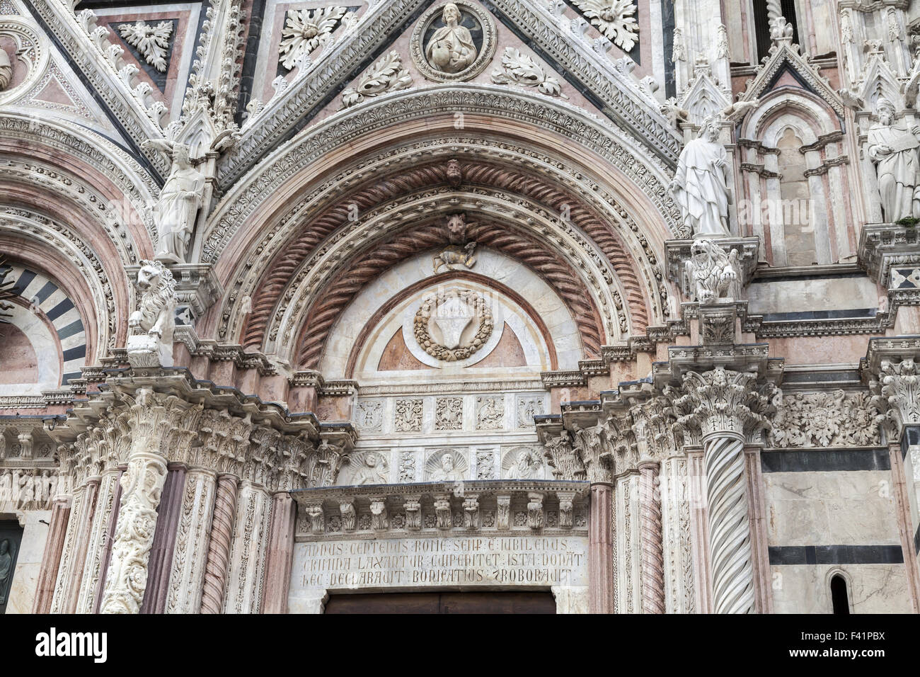Siena, Cathedral Santa Maria Assunta, Italy Stock Photo - Alamy