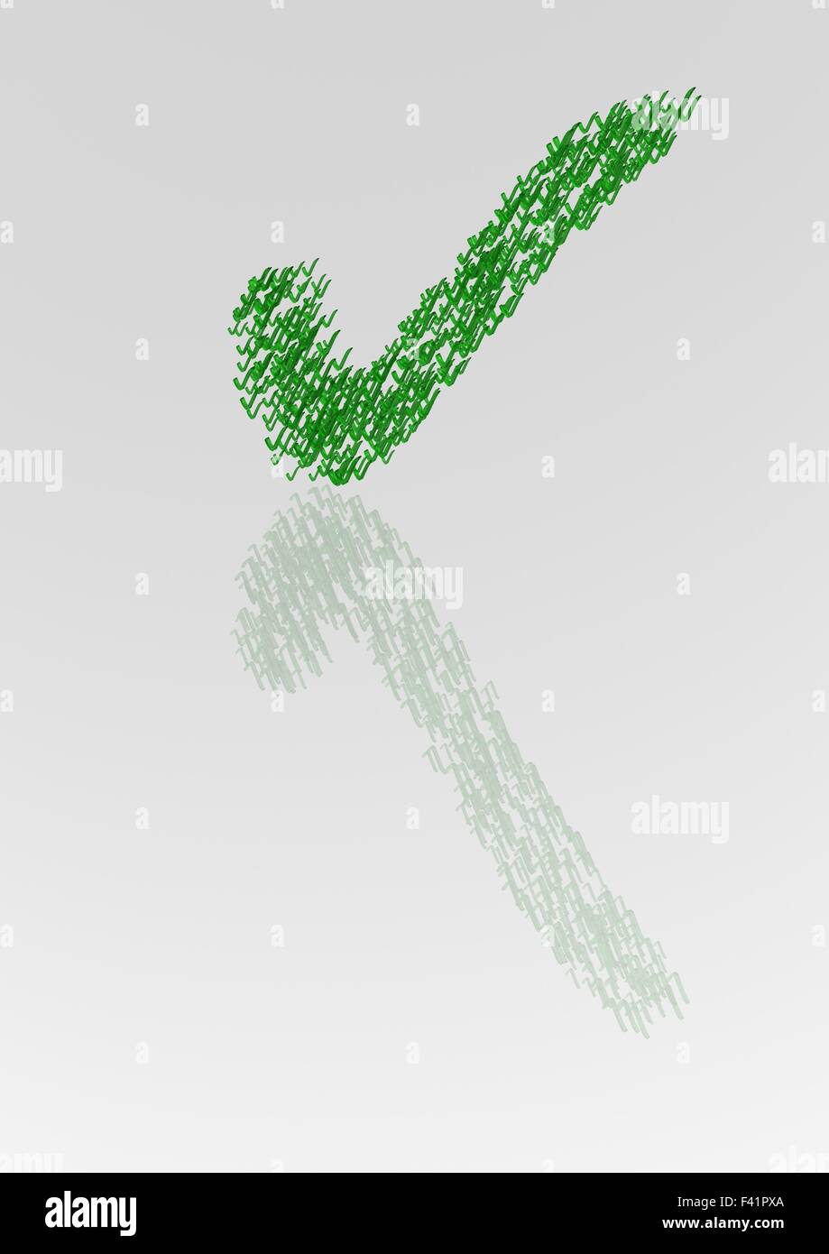 Check mark sign Stock Photo - Alamy