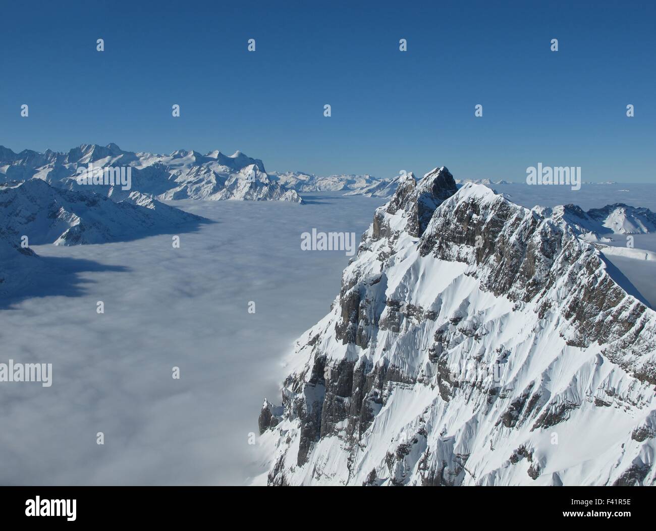 Beautiful panorama from the Titlis Stock Photo - Alamy