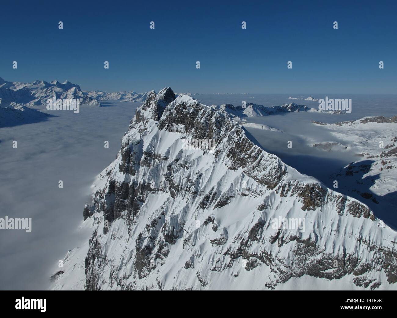 Impressive mountain peak Stock Photo - Alamy