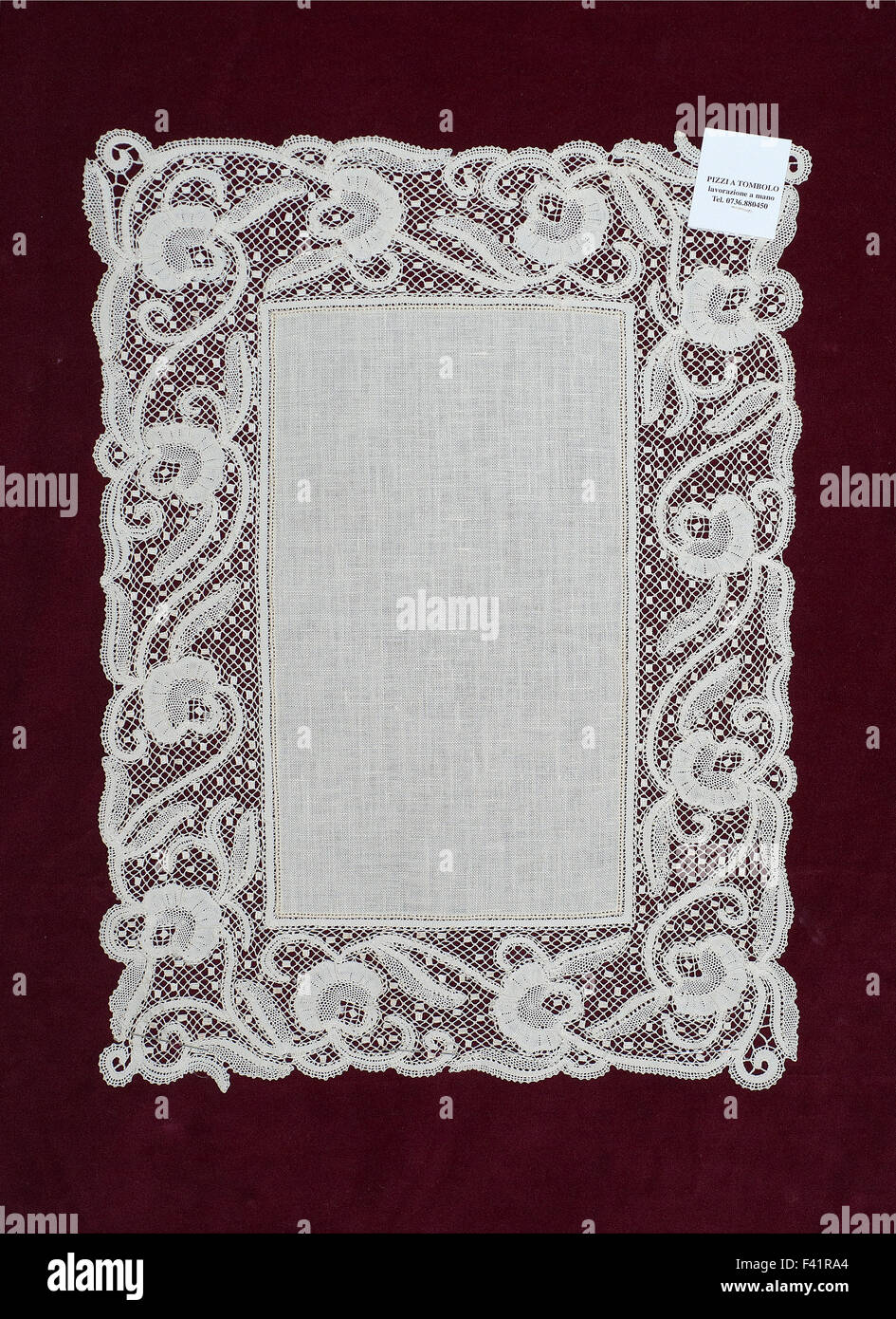 Tombolo lace hi-res stock photography and images - Alamy