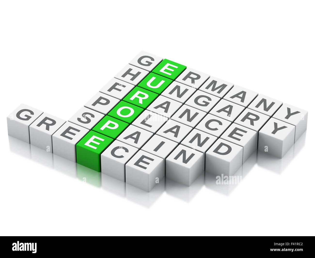 Translation concept english spanish Cut Out Stock Images & Pictures - Alamy