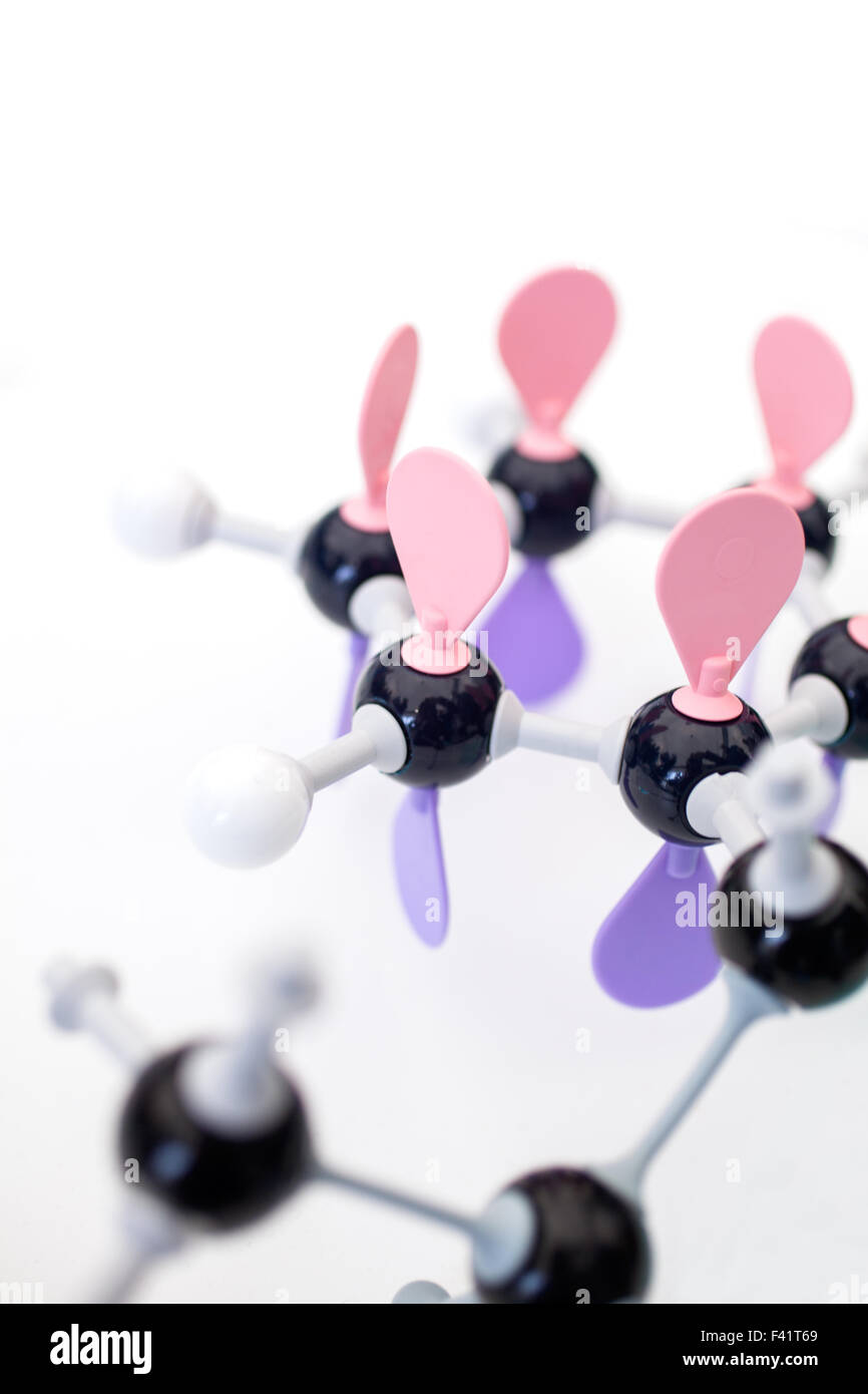 Model of atom molecule in the chemical laboratory Stock Photo - Alamy
