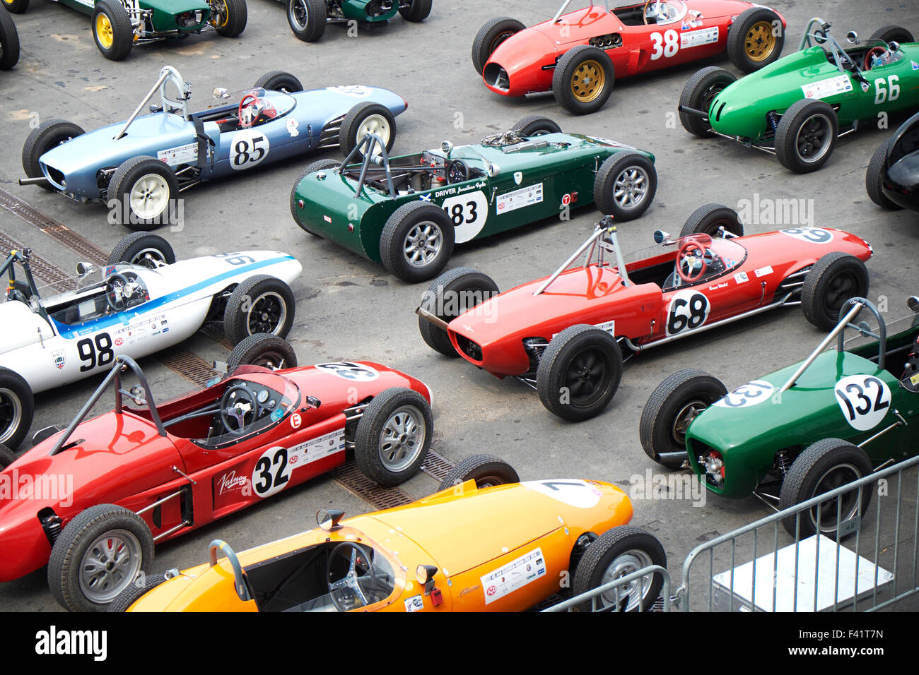 Formula Junior cars, Parc Ferme, AvD Oldtimer Grand Prix 2015 ...
