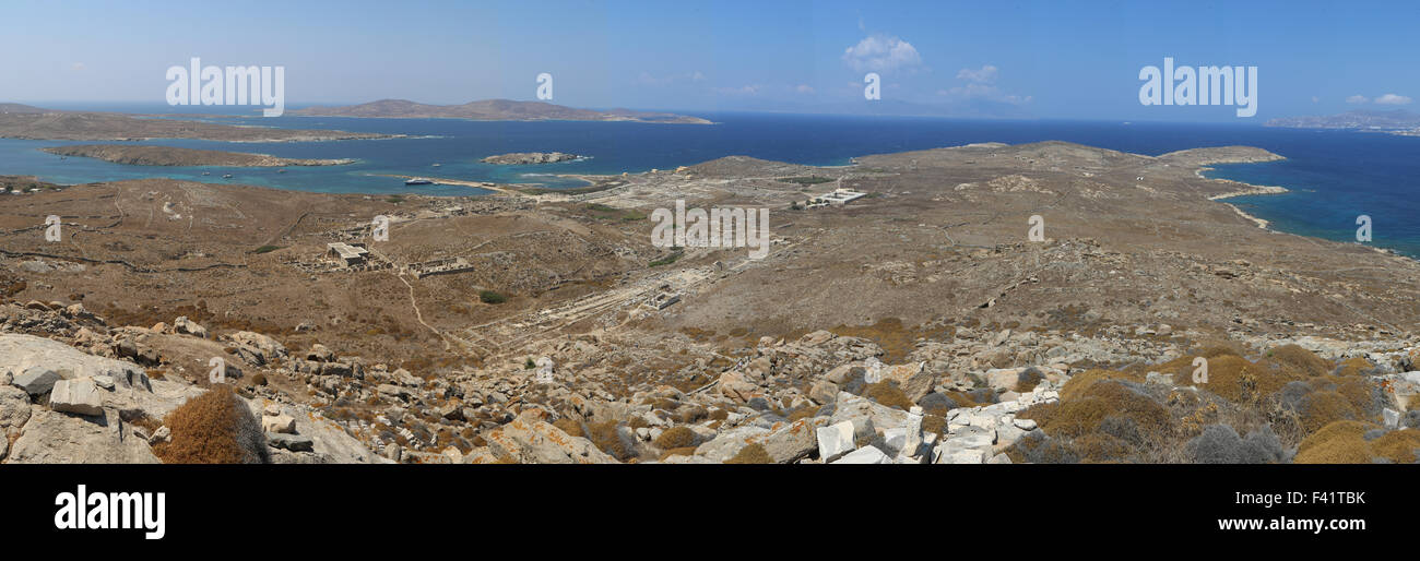 The sanctuary of apollo, delos hi-res stock photography and images - Alamy