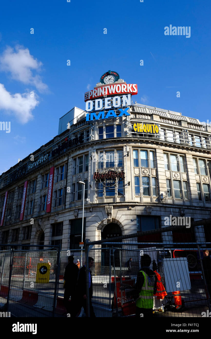 The Prinrworks building Manchester city centre Stock Photo - Alamy