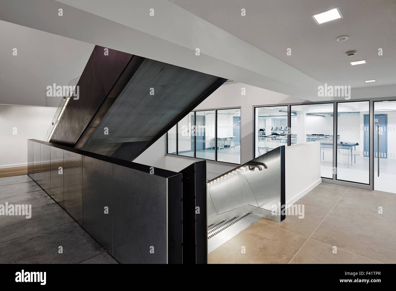 Second floor landing. Guntons Atrium - NUA Norwich University of the ...