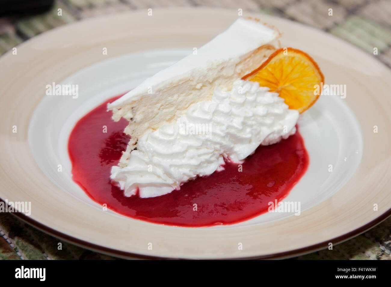 Gourmet desert hi-res stock photography and images - Alamy