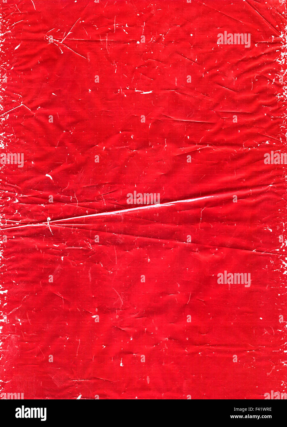Old wrinkled red metallic wrapping paper background Stock Photo - Alamy