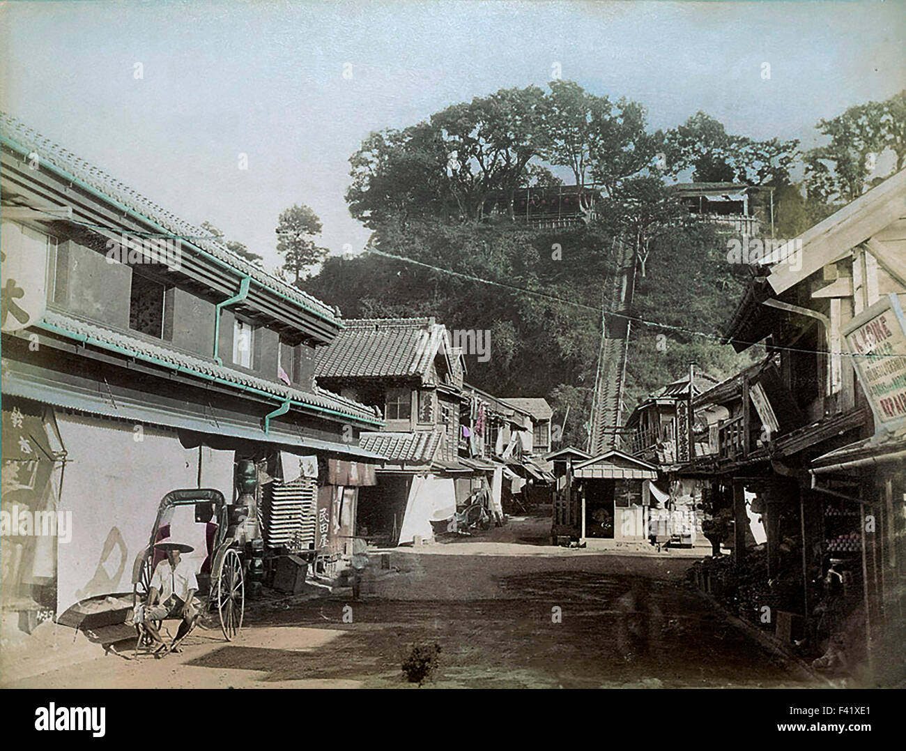 Staircase with one hundred and one steps in Yokohama, Japan Stock Photo ...