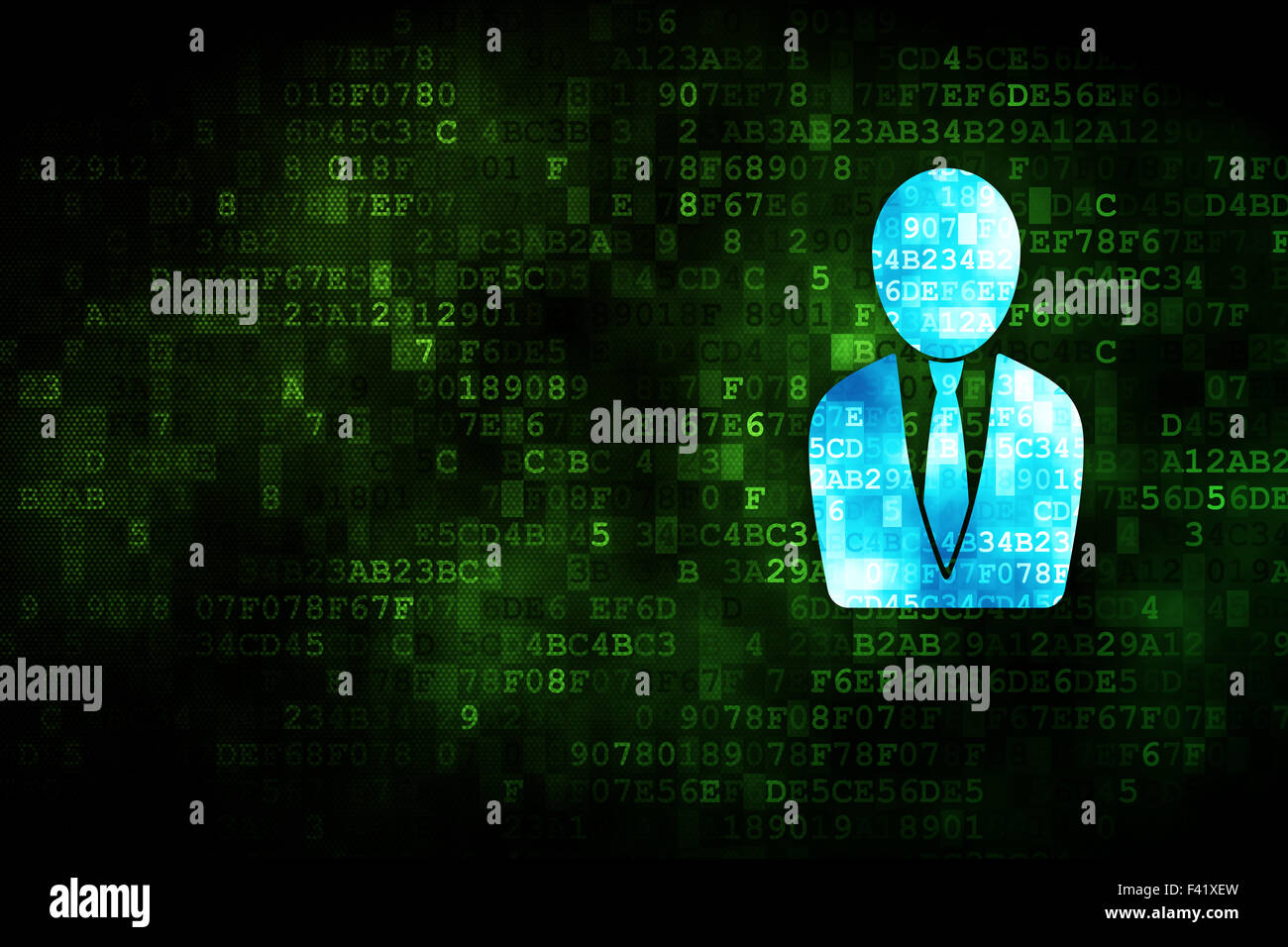 Law concept: Business Man on digital background Stock Photo - Alamy