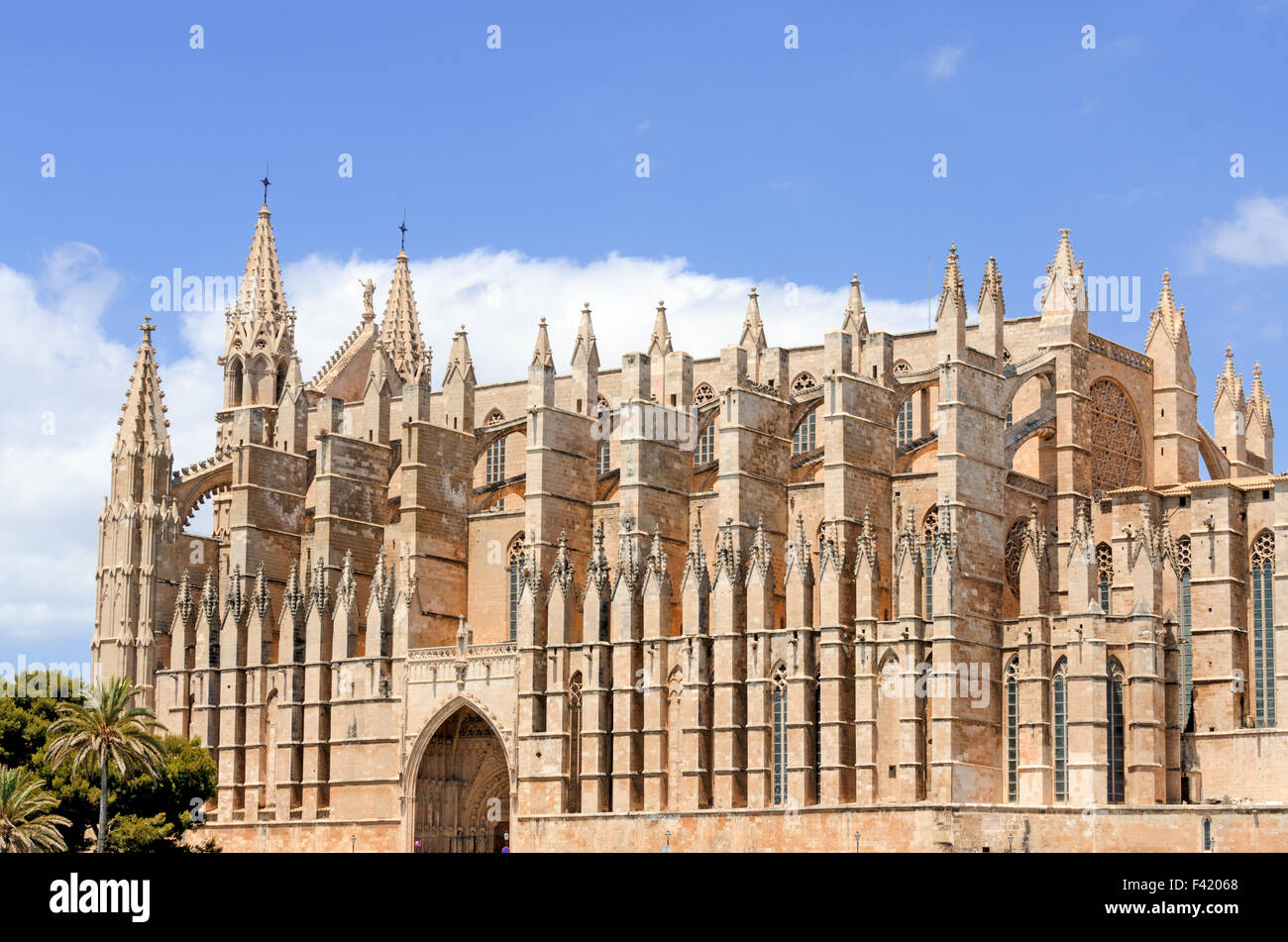 Palma Cathedral in Majorca Stock Photo - Alamy