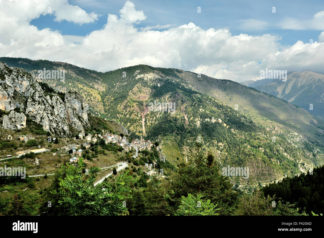 Village of maritime alps hi-res stock photography and images - Alamy