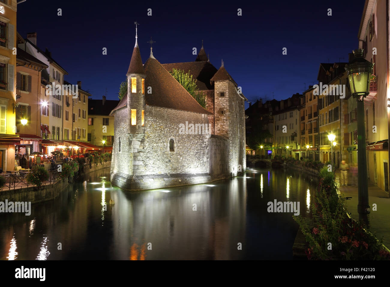 The ancient fortress-prison on an island Stock Photo - Alamy