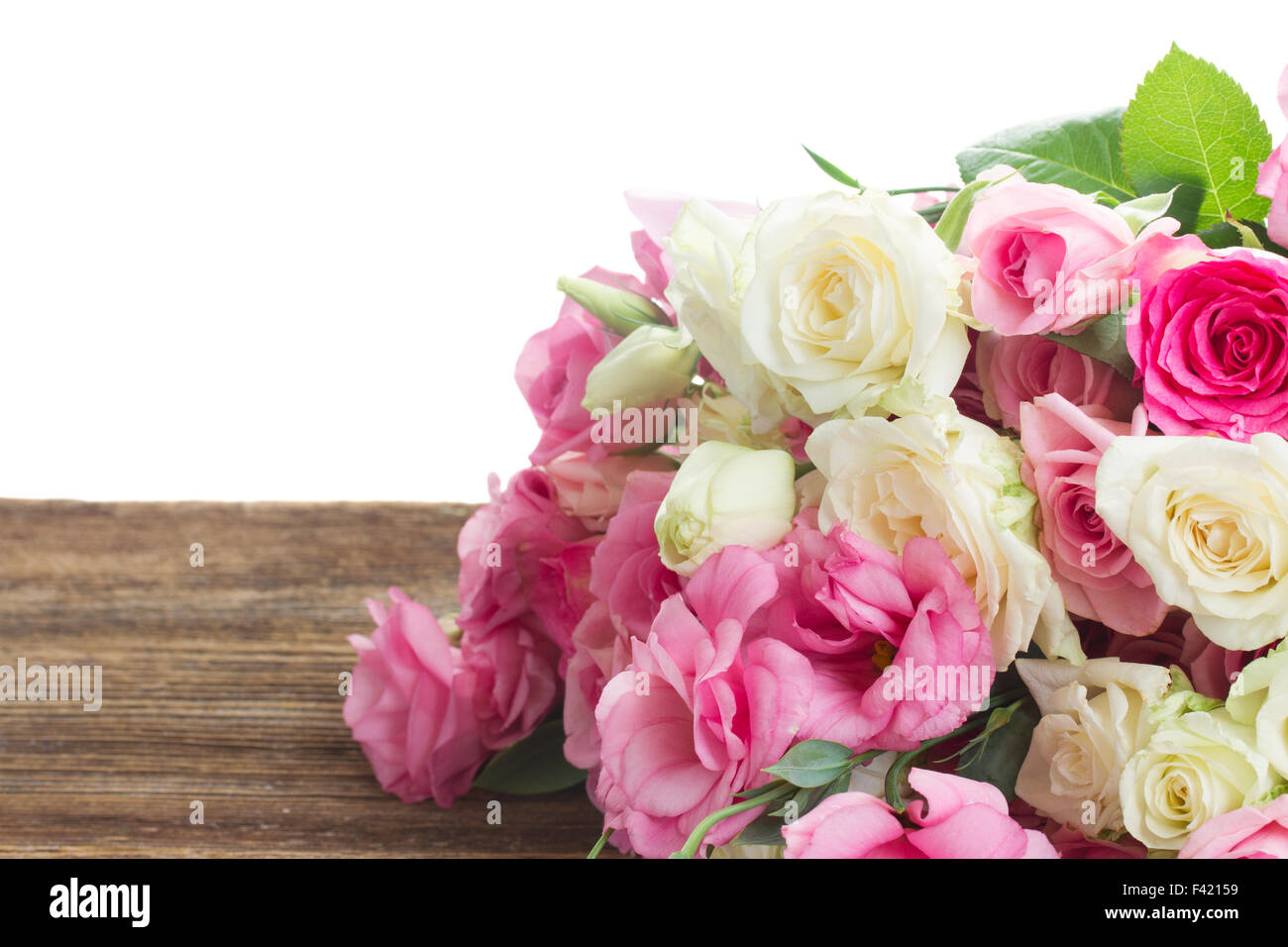 bouquet of fresh roses Stock Photo - Alamy