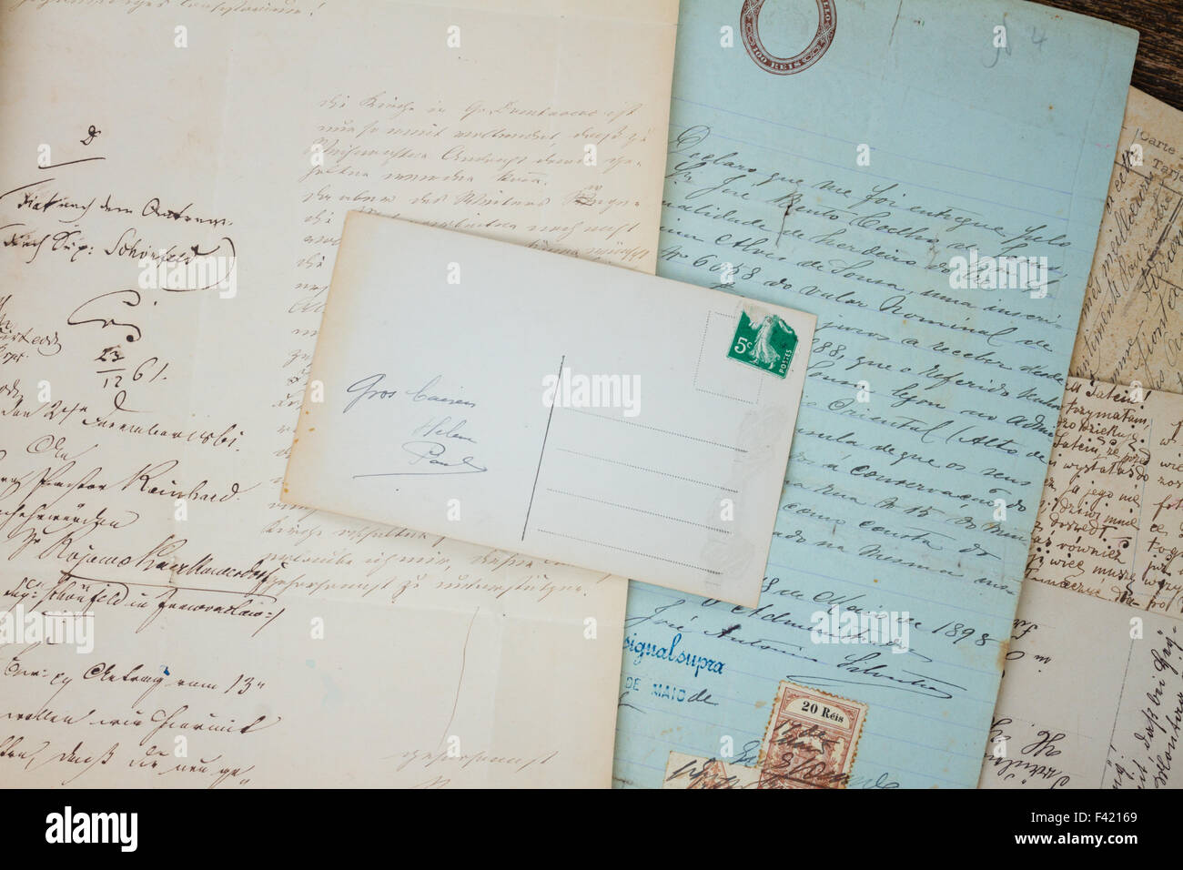 Handwritten letter hi-res stock photography and images - Alamy