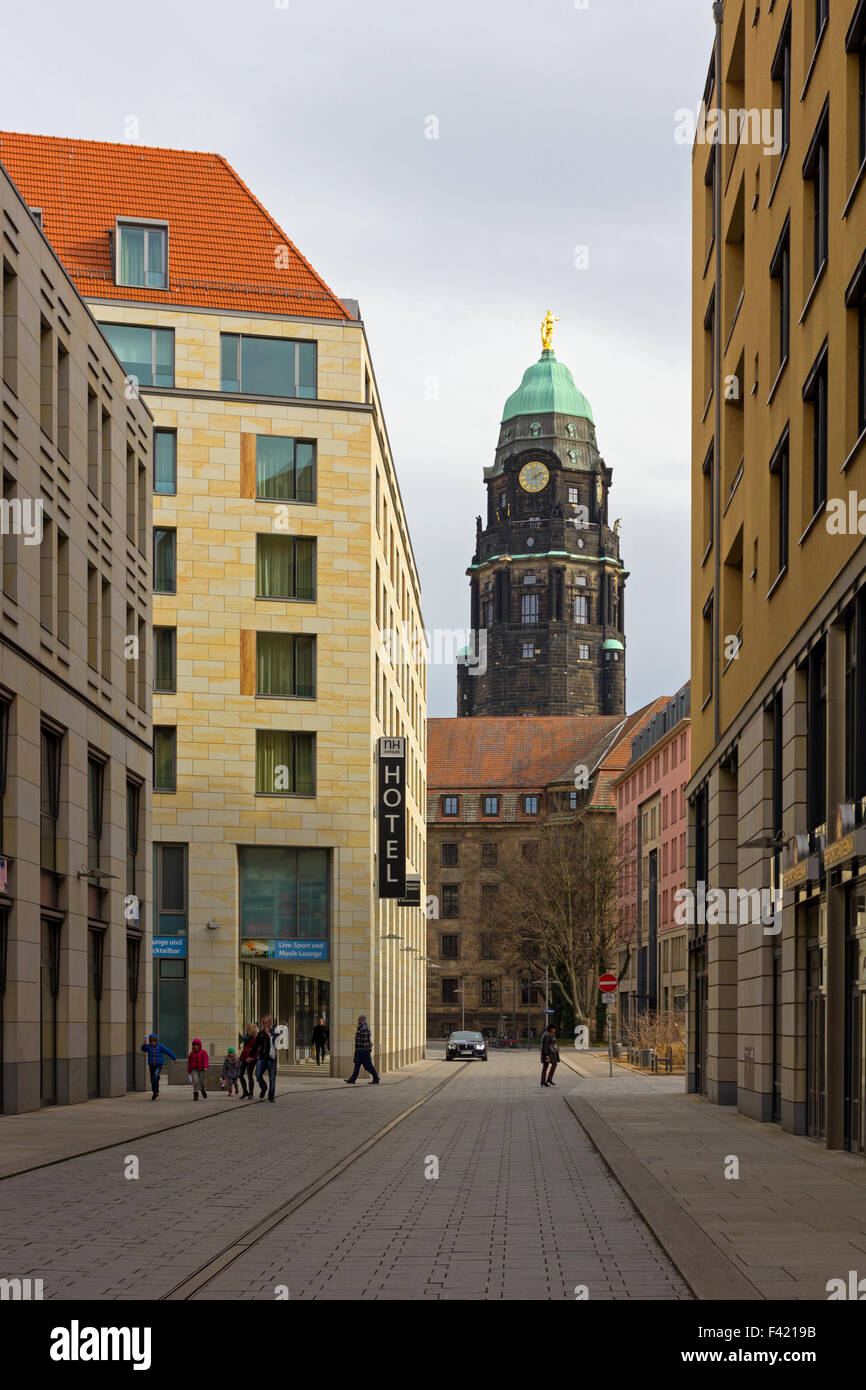 Rathaus dresden hi-res stock photography and images - Alamy