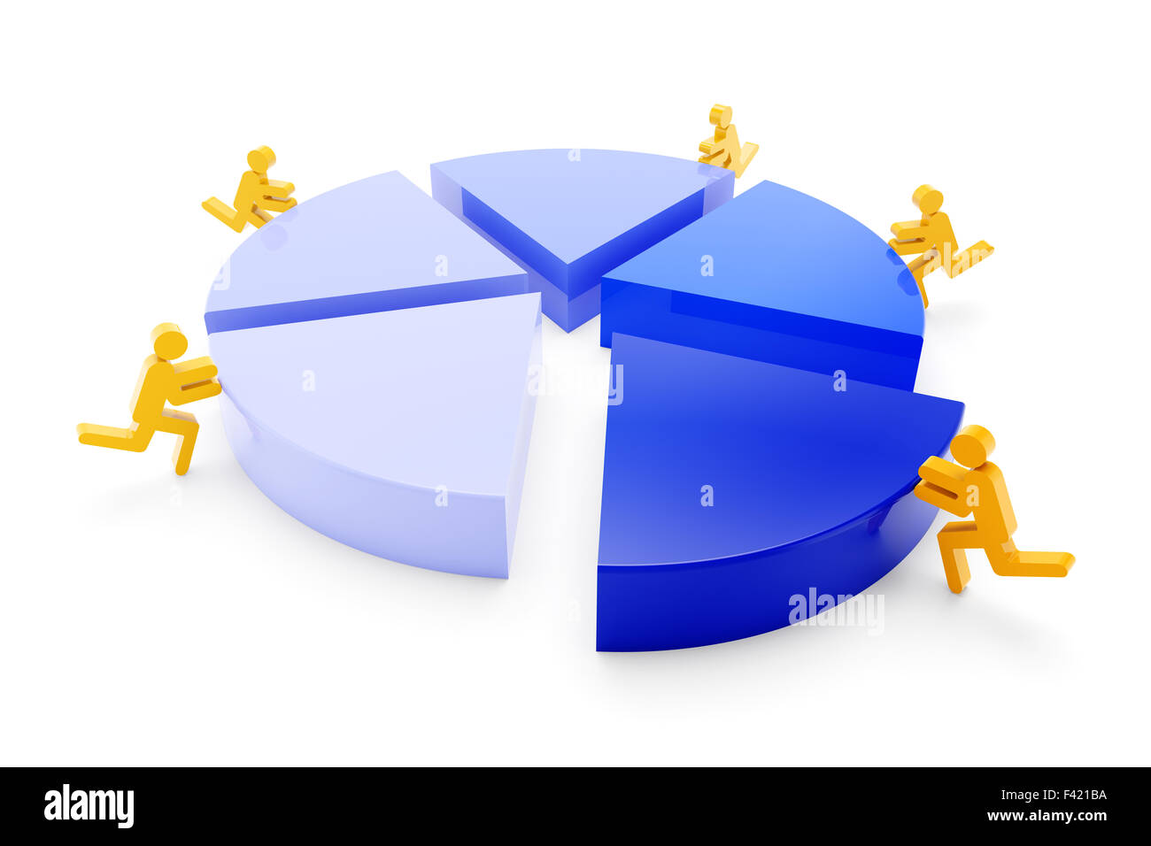 Teamwork business Cut Out Stock Images & Pictures - Alamy