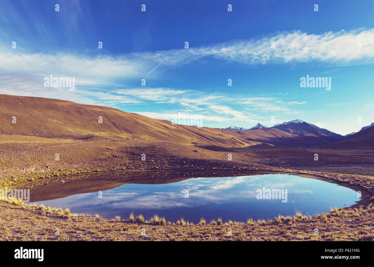 Mountains in Bolivia Stock Photo - Alamy