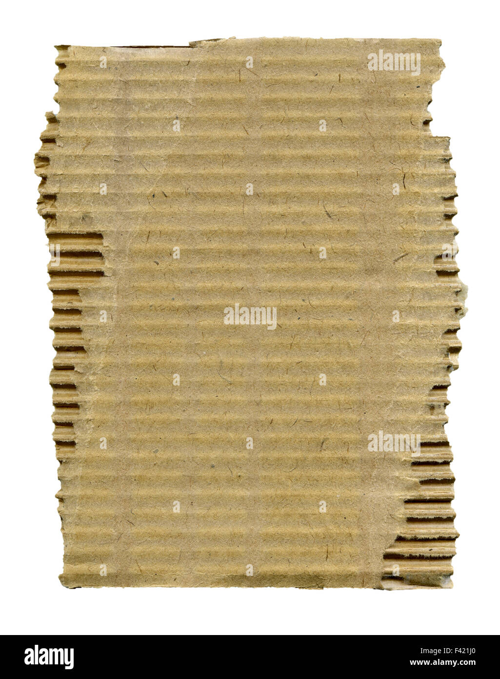 Torn cardboard isolated Stock Photo - Alamy