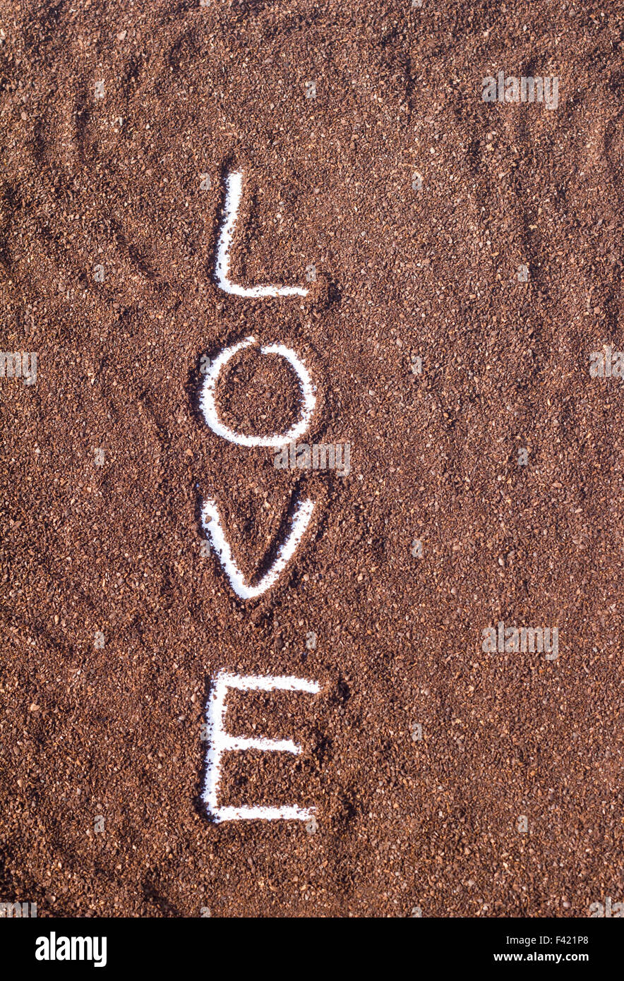 Cocoa powder heart hi-res stock photography and images - Alamy